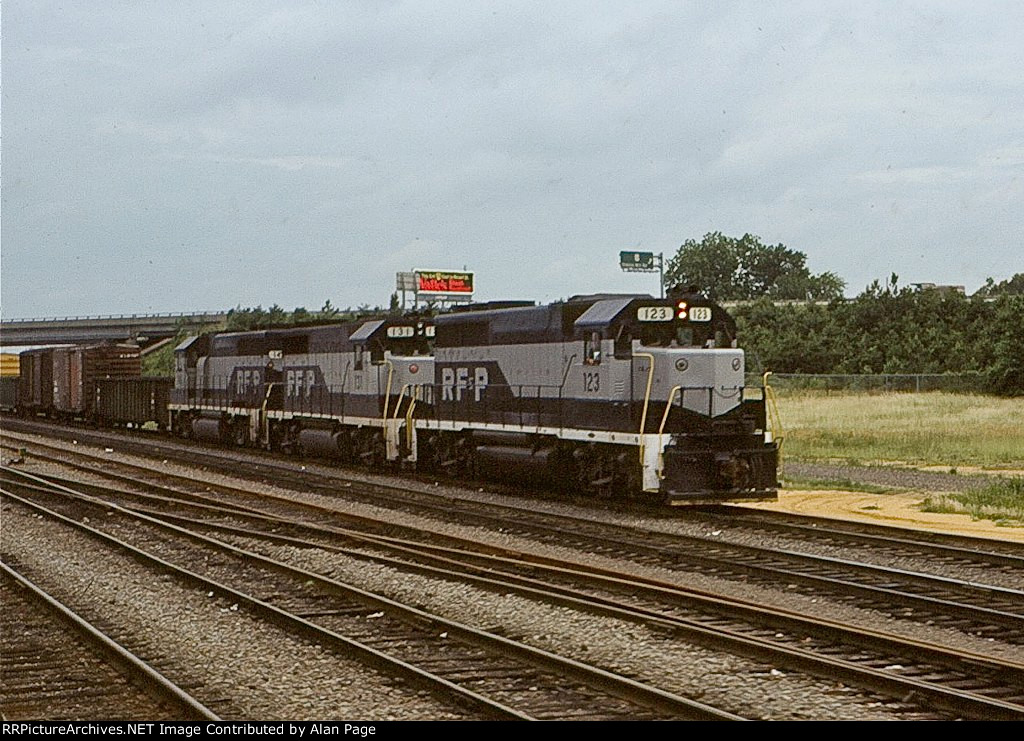 RF&P GP40 123